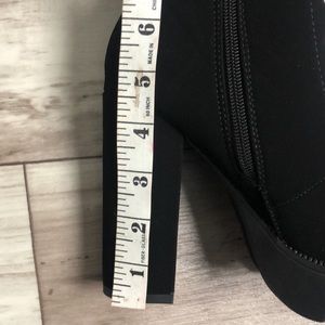 TOP Moda | Shoes | New Michi Patent Chunky Heel Boots | Poshmark